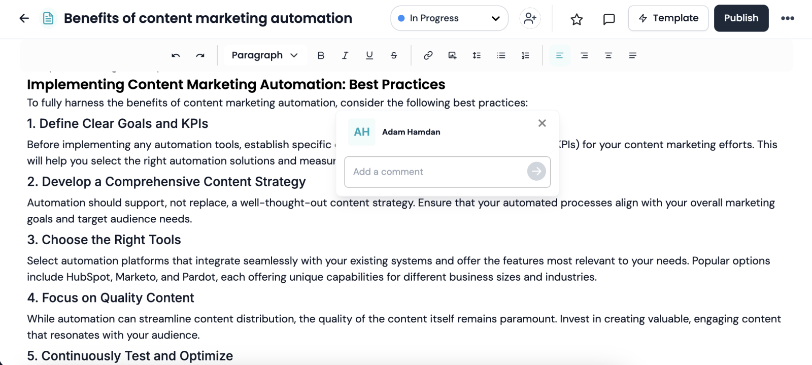 Integrating AI in Modern Content Management & Collaboration