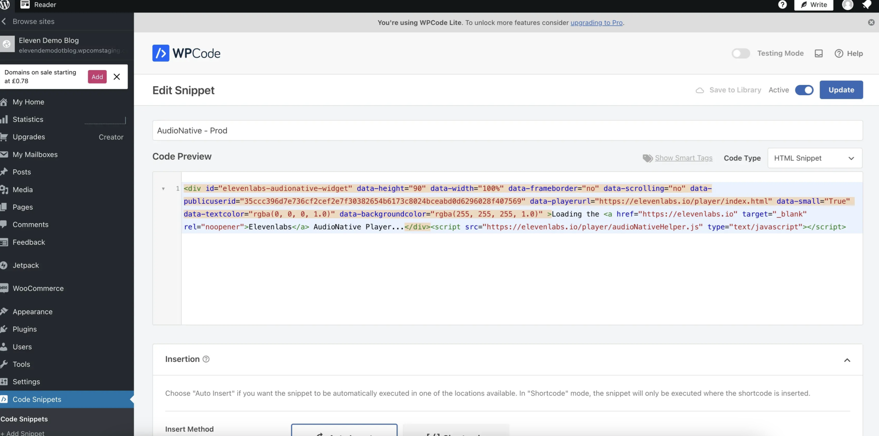 How to Automatically Convert Your WordPress Articles to Audio with ElevenLabs - Vocable Blog